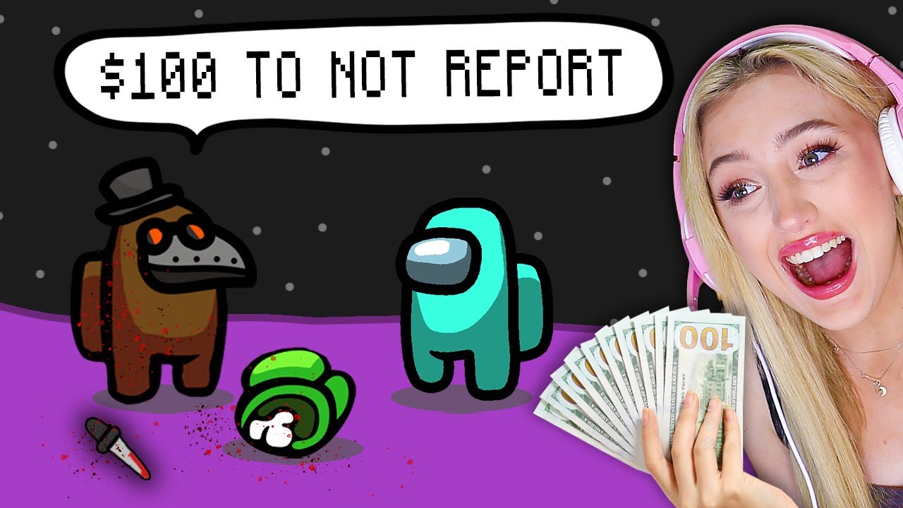 Among Us But I PAY MONEY TO WIN! - YouTube