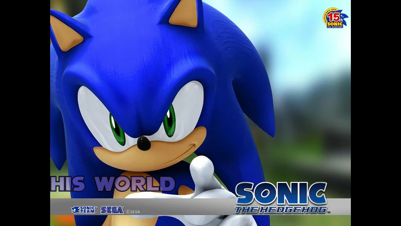 Sonic sings His World (AI Cover) - YouTube