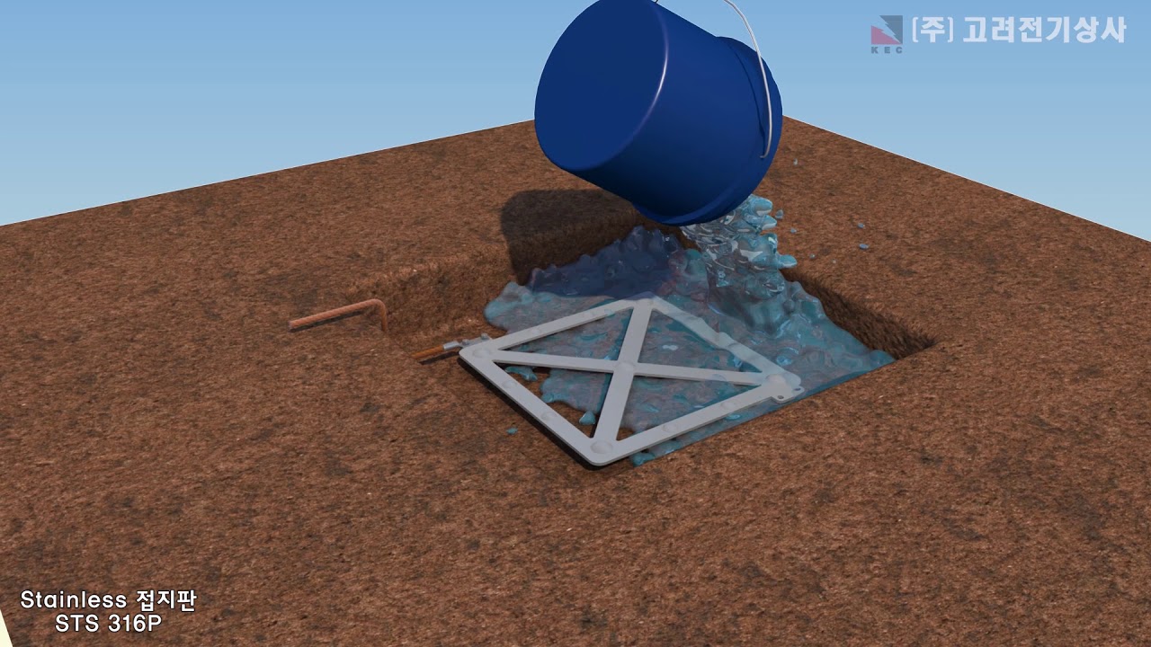 STS 316P 접지판 - YouTube