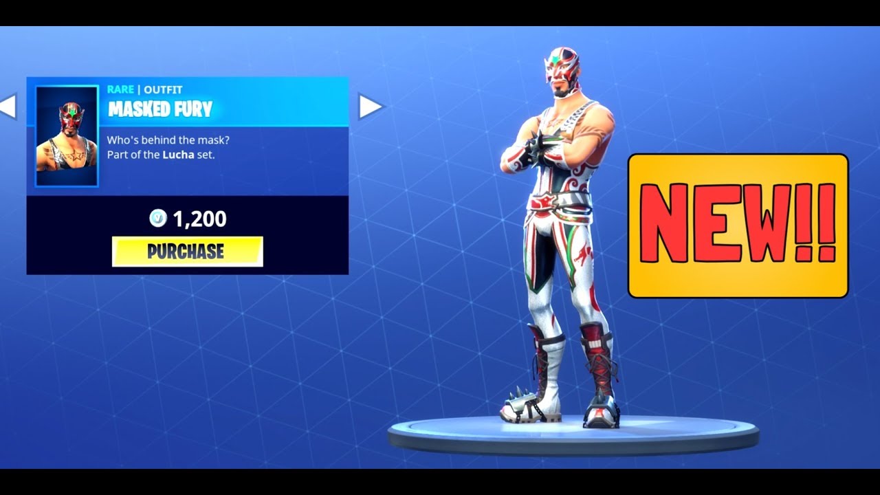 MASKED FURY & DYNAMO SHOWCASE - *NEW* LUCHA SET 20th July Itemshop ...