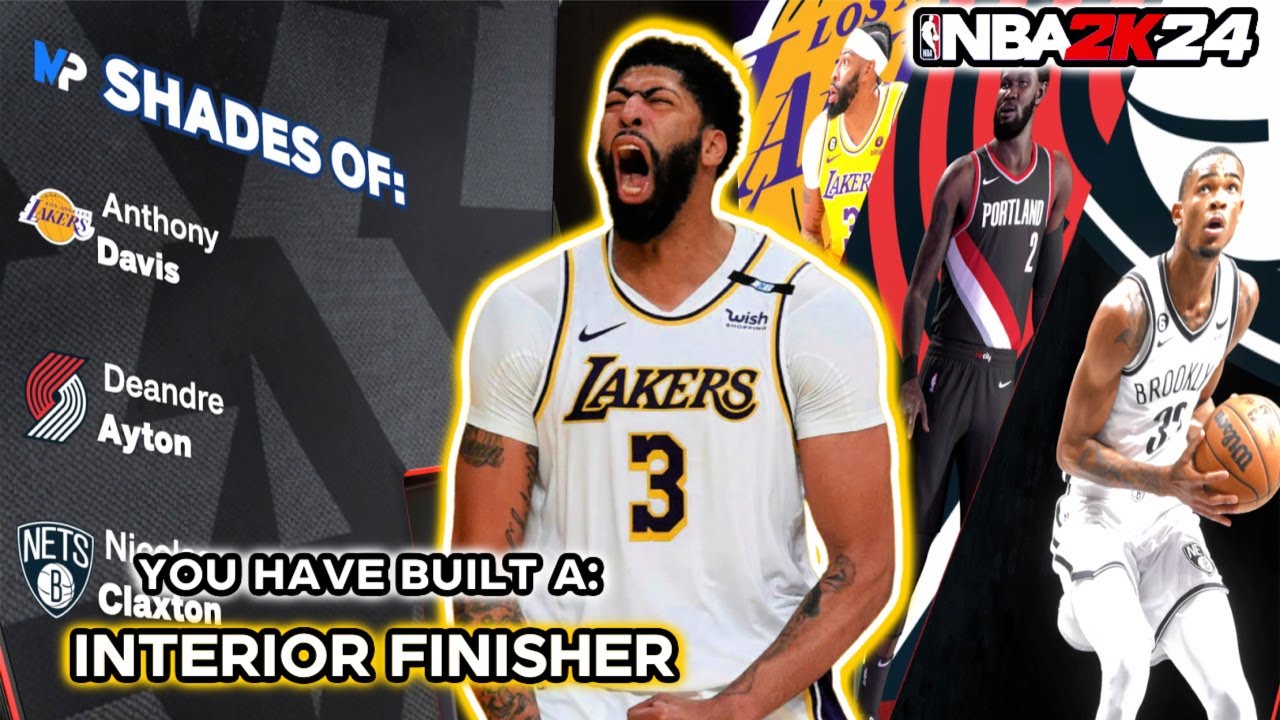 Best ANTHONY DAVIS build with *CONTACT DUNKS* in NBA 2K24 - YouTube