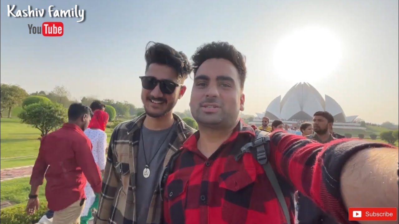 Delhi's Moments with Kashiv Family || Qutub Minar || Lotus Temple ...