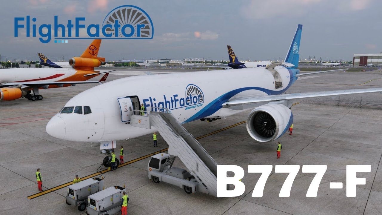 * First Flight* Flight Factor B777 Freighter | KMIA - KCLT | X-Plane 12 ...