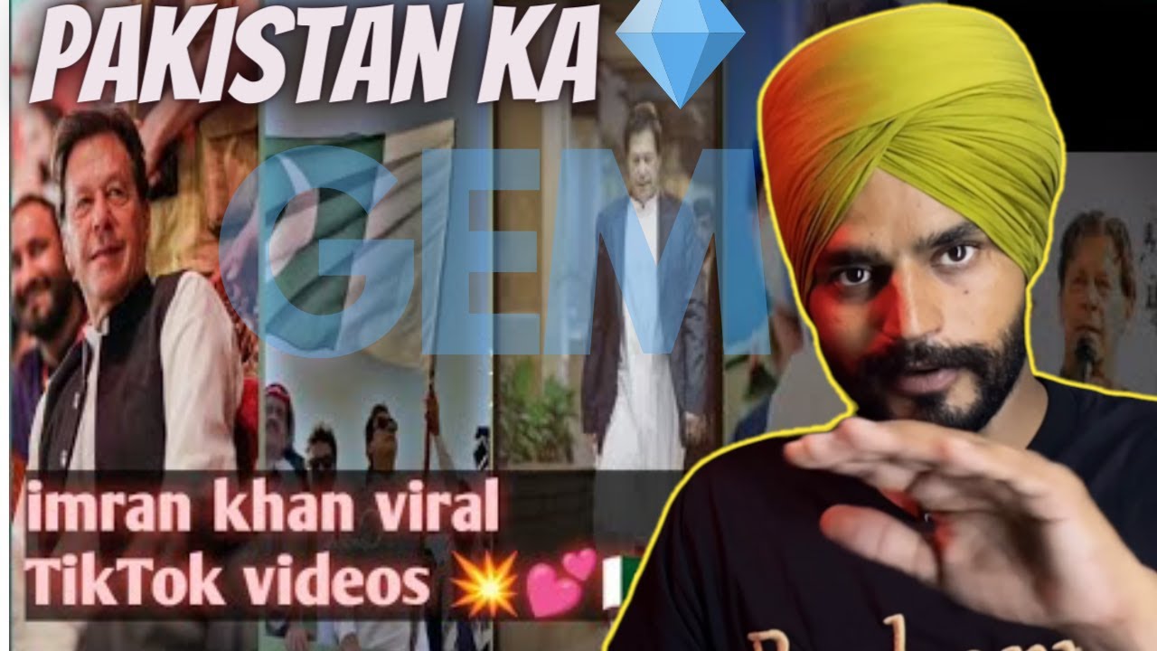 Indian Reaction on Imran Khan's new viral TikTok videos 🇵🇰| Indian Reaction on Pakistan | Imran ...