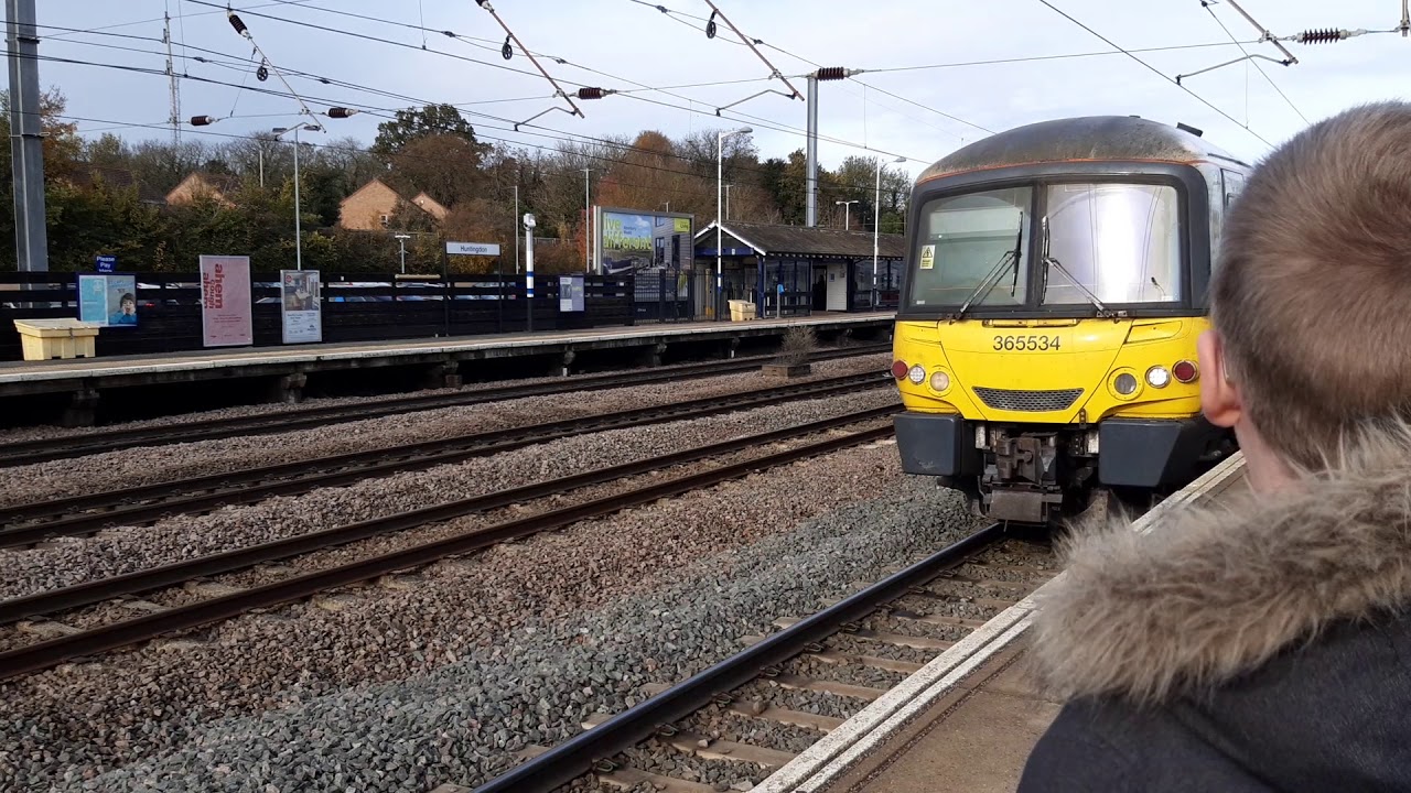 Huntingdon Railway Station 09/11/19 - YouTube
