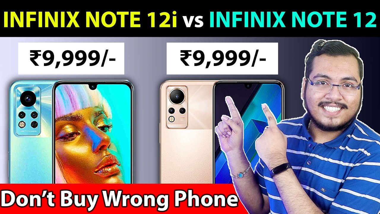 🔥 Infinix Note 12i vs Infinix Note 12 |⚡ Best Smartphone Under ₹10,000 ...