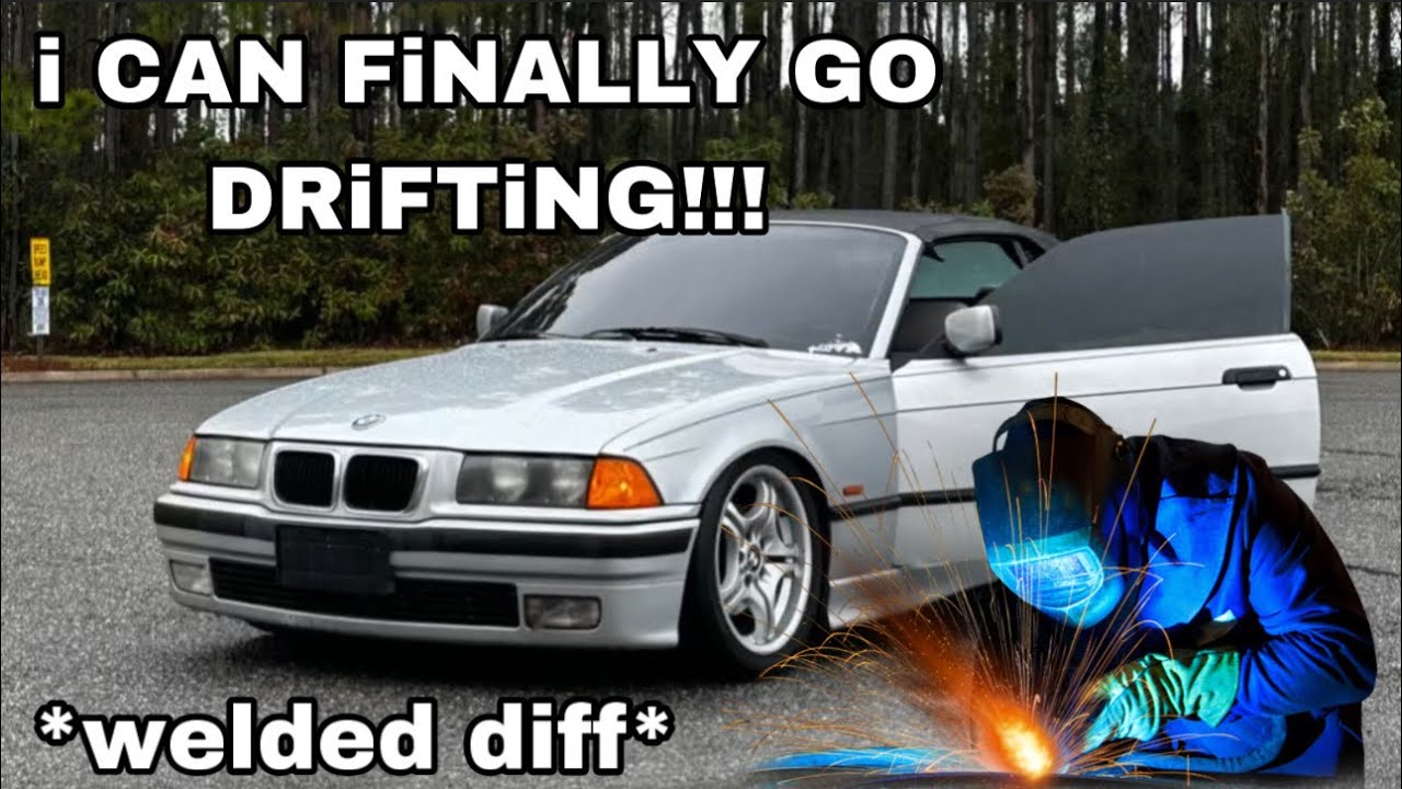 E36 PROJECT DRiFT CAR GETS WELDED DiFF - YouTube