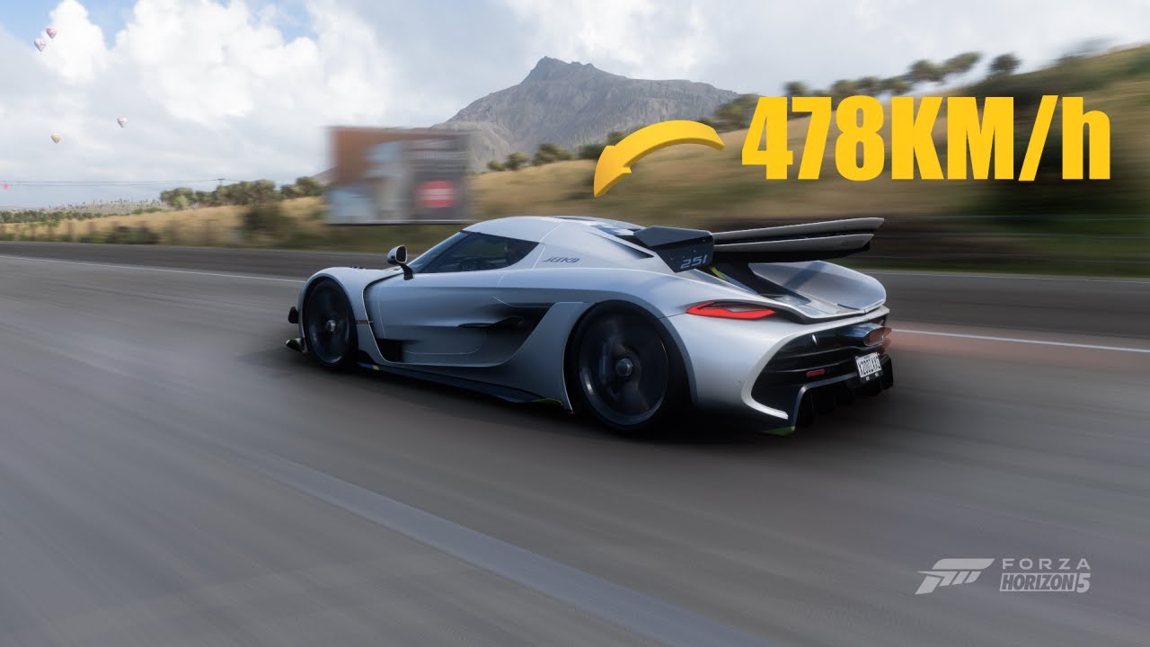478km/h Koenigsegg Jesco | Forza Horizon | 5 X2001XxC - YouTube