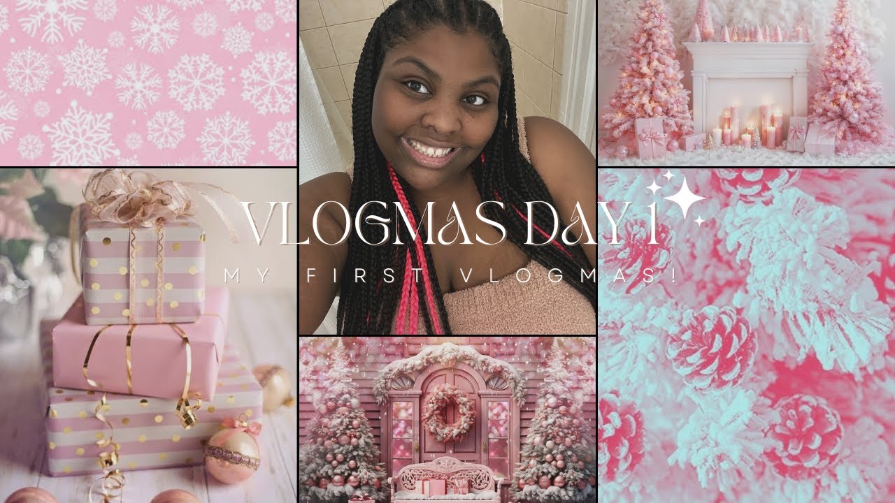 MY FIRST VLOGMAS!!! VLOGMAS DAY 1 - YouTube