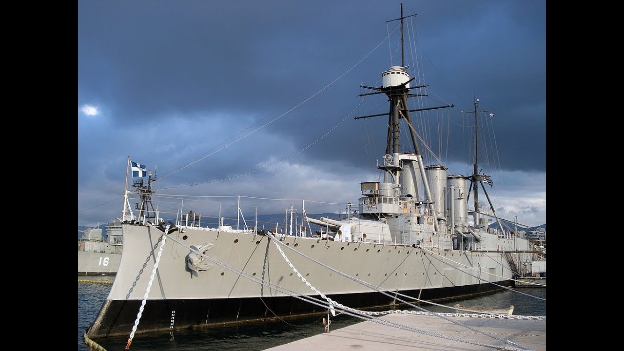 Georgios Averof - Greek cruiser - YouTube