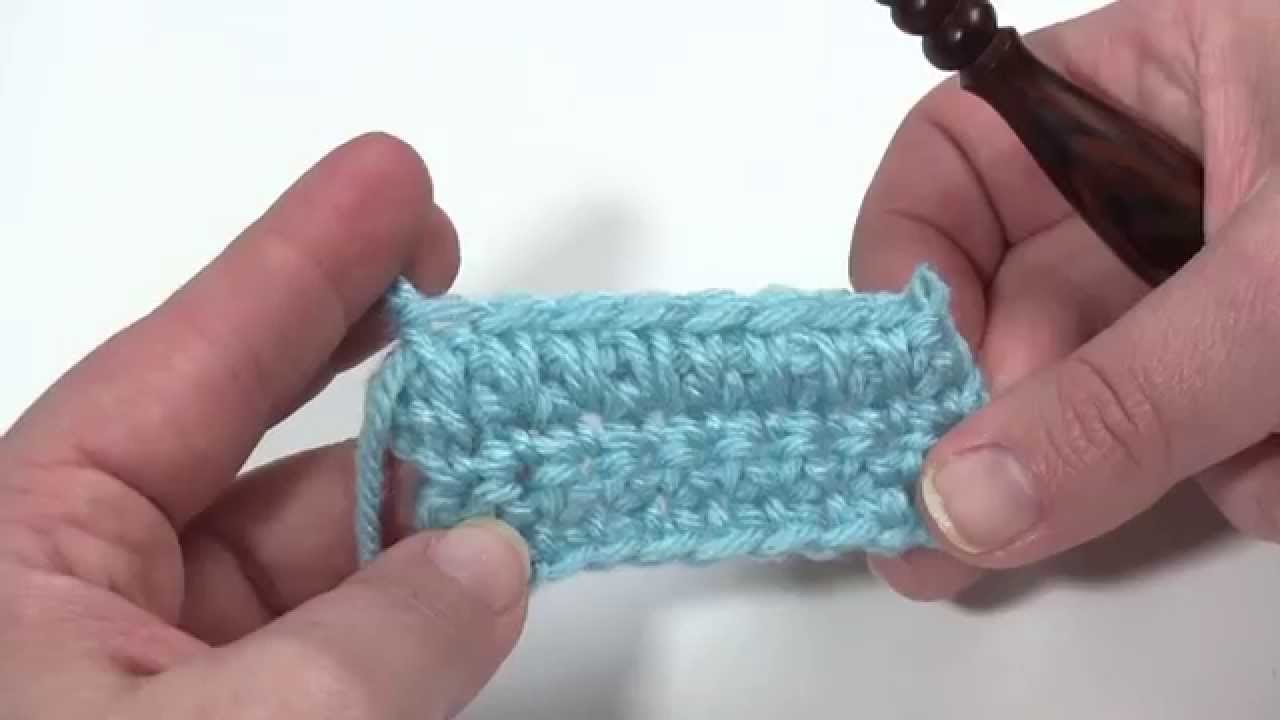 How to Crochet: Padded Single Crochet (Right Handed) - YouTube