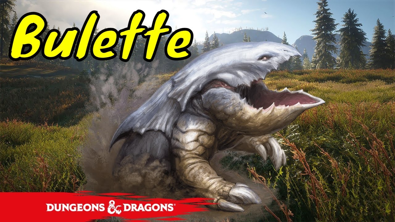 Bulette Dungeons & Dragons Monster Lore & Workshop 🔴#4k LIVE - YouTube