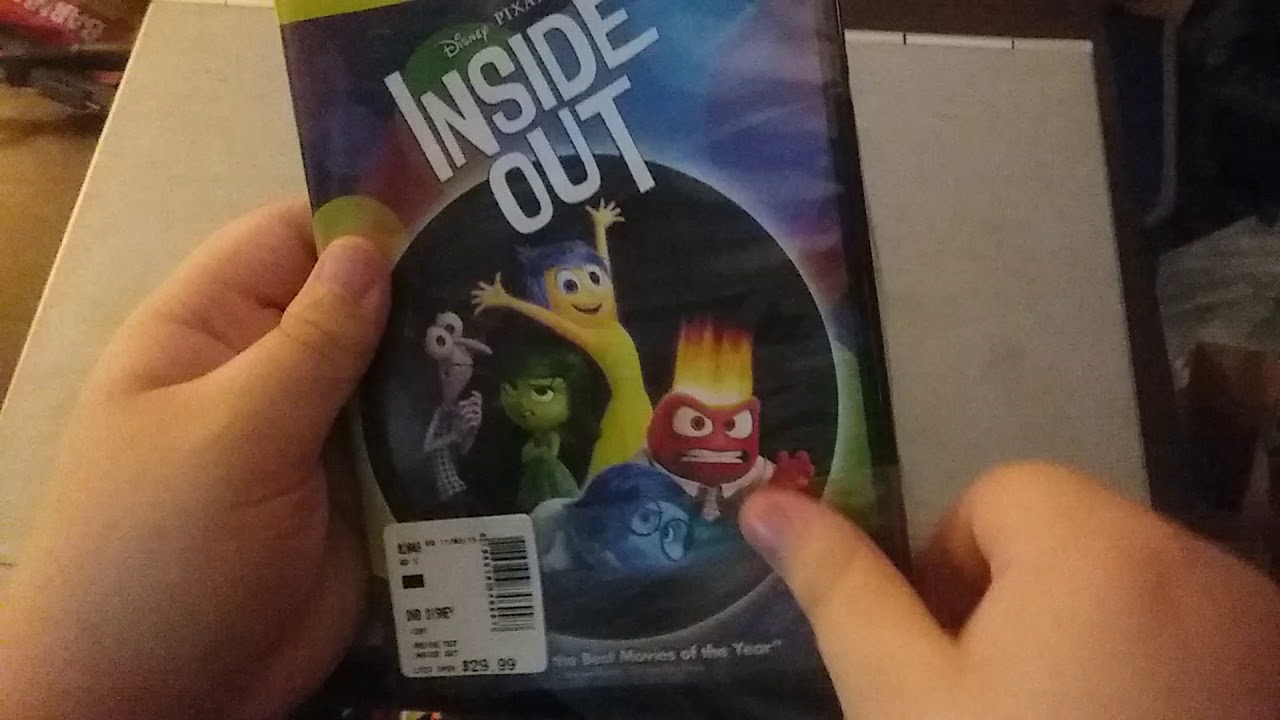 Inside Out DVD Unboxing - YouTube