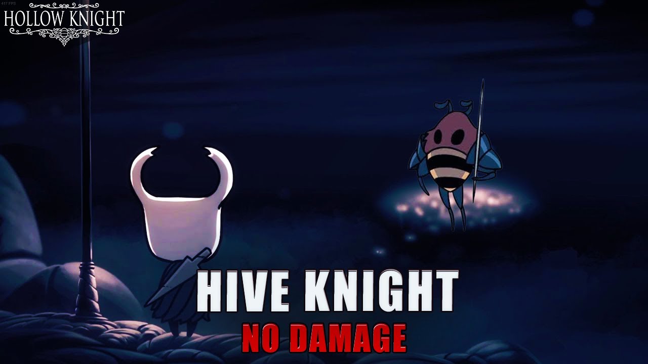 Hollow Knight - Hive Knight Boss fight (No Damage) - YouTube