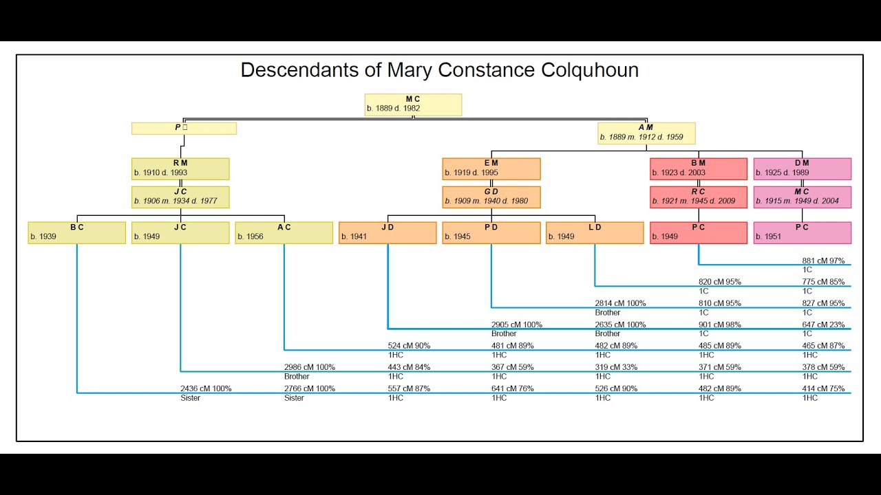 DNA Matrix Colquhoun explanation - YouTube