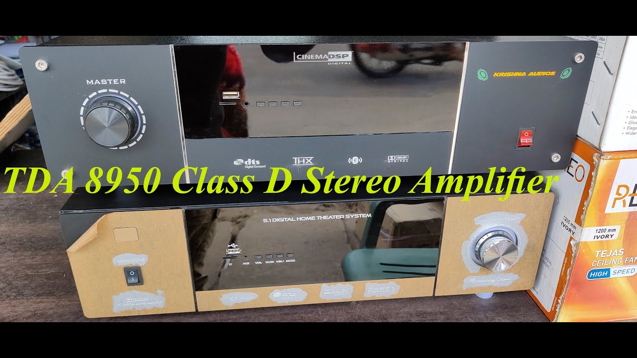2.0 Stereo Class D Amplifier | TDA 8950 Class D 150 w + 150 w RMS ...