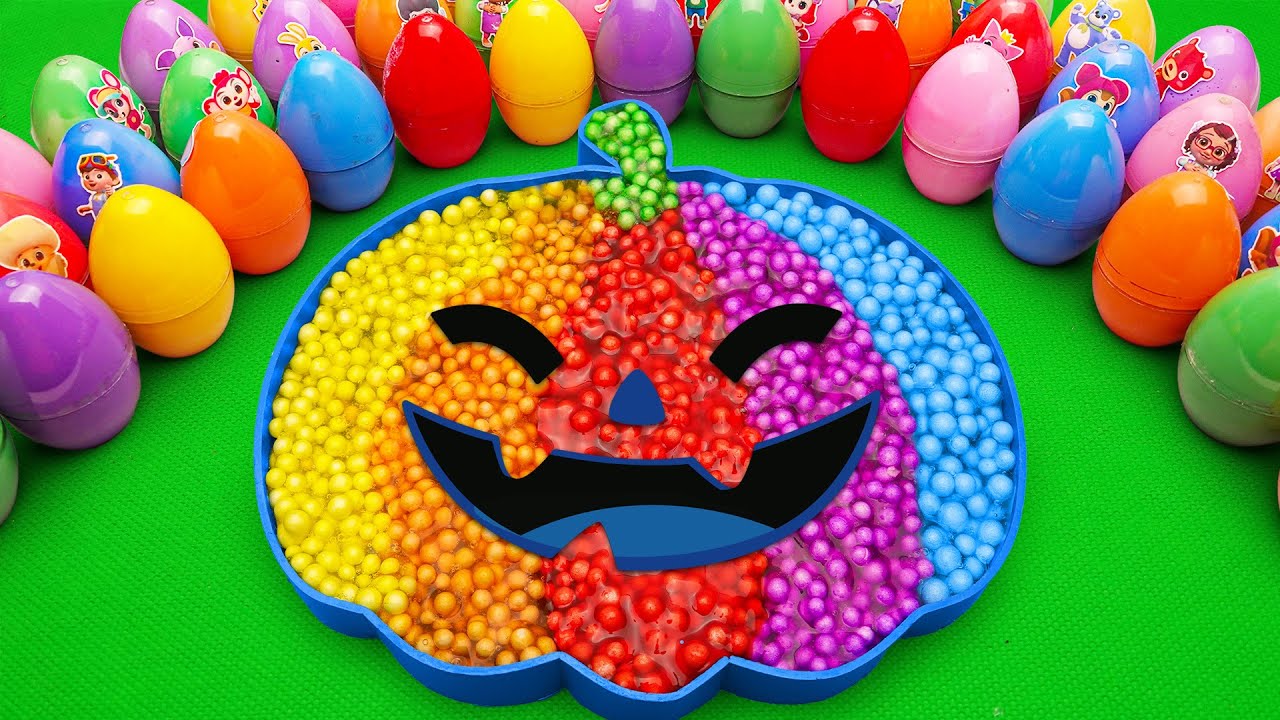 Finding Numberblocks, Alphablocks, Cocomelon Rainbow Egg SLIME with ...