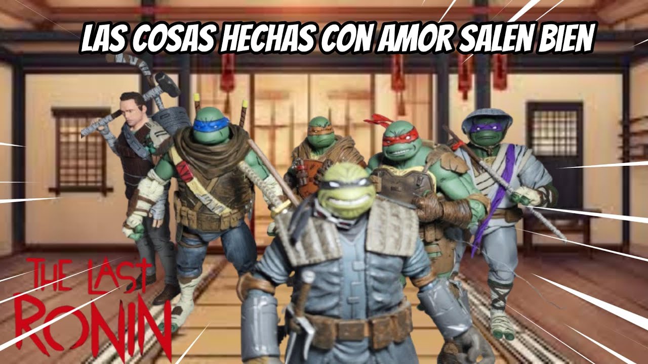COLECCION LAST RONIN NECA MIKE, RAPH, LEO, CASEY JONES, LAST RONIN ...