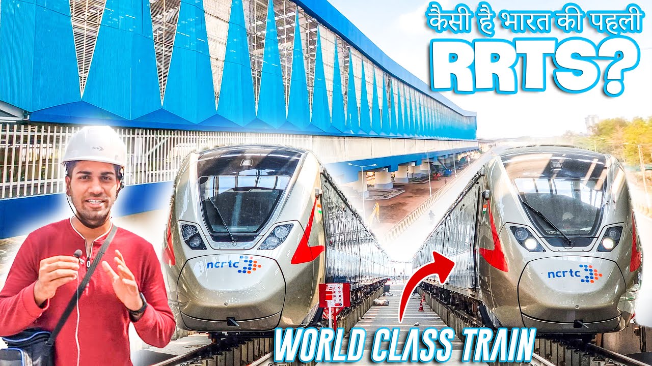 What's Inside India's 1st RRTS Train & Station? Ground Report & Review ...