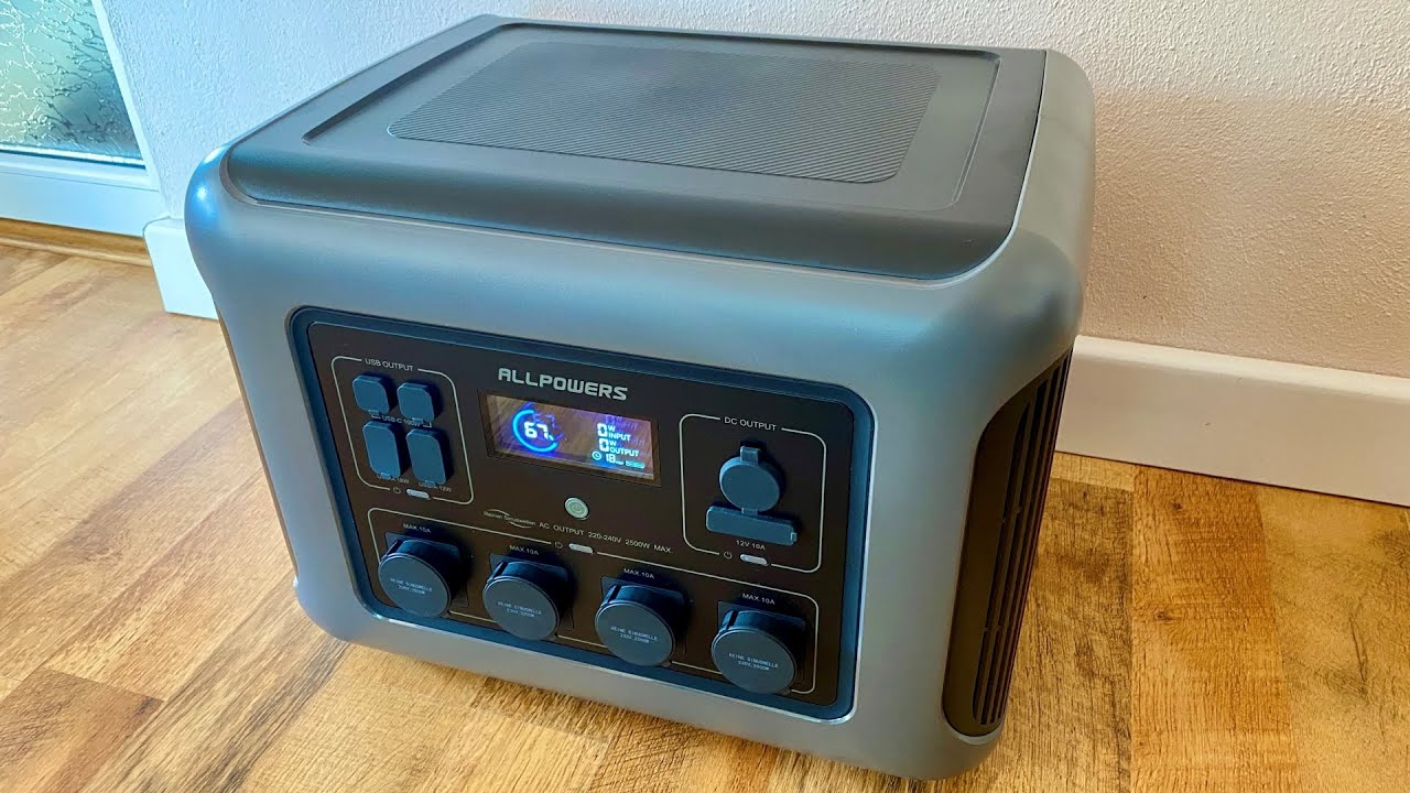 AllPowers R2500 Solar Generator - YouTube