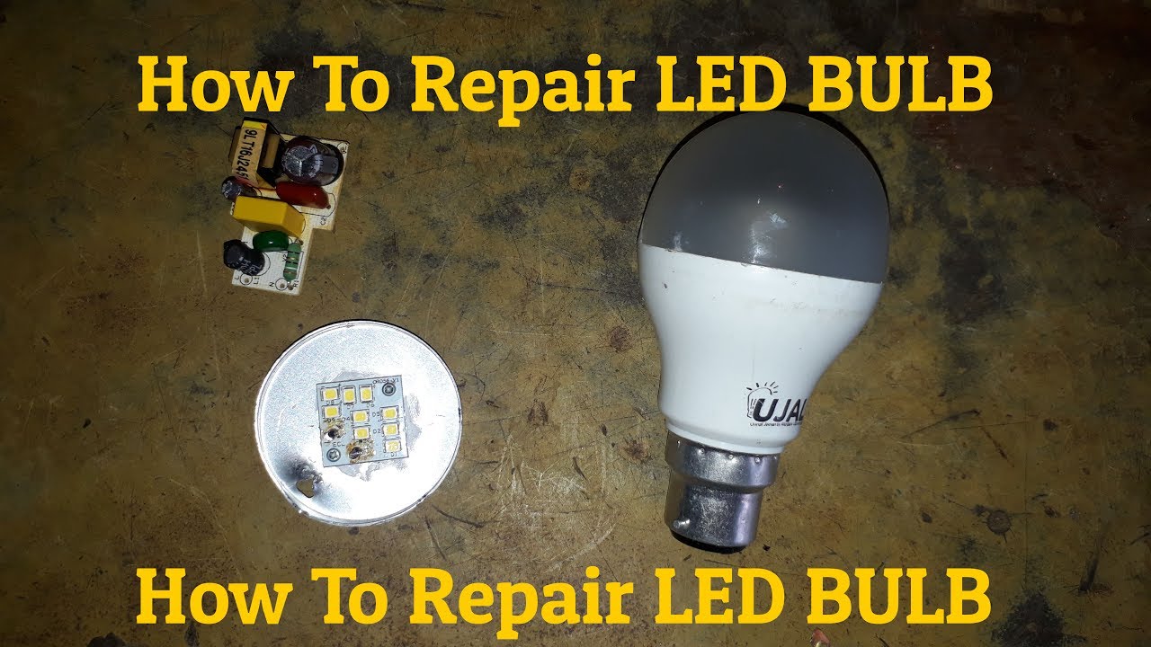 How to repair led Bulb. - YouTube