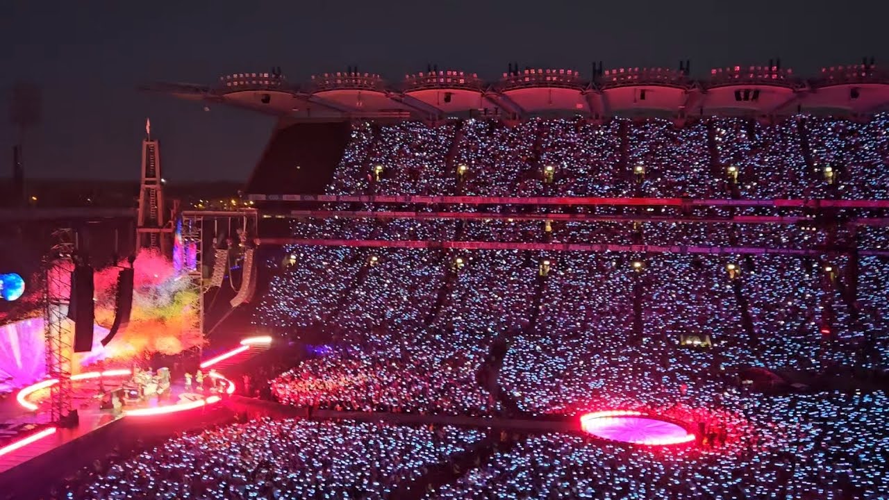 Coldplay Dublin Night 3 Higher Power September 1st 2024 - YouTube