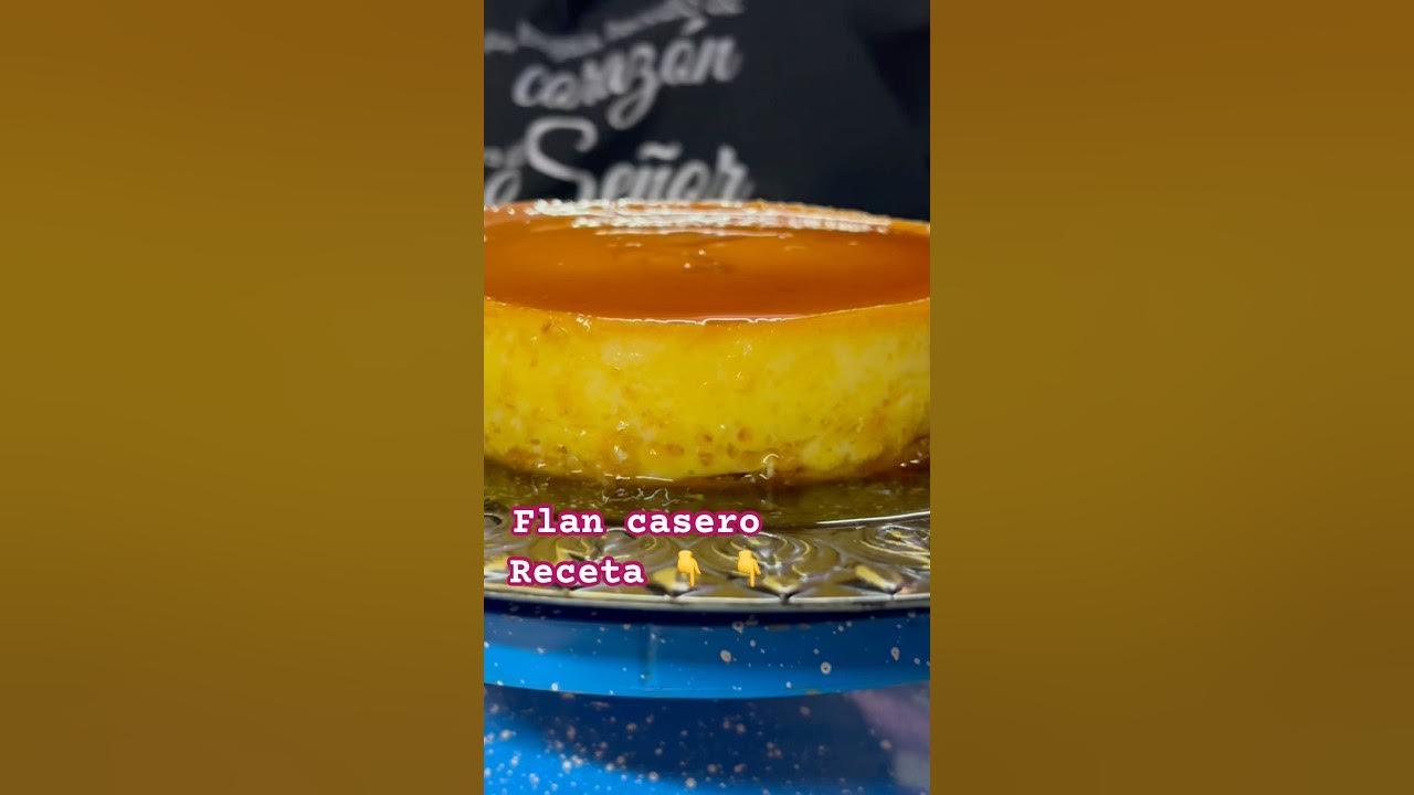 El mejor flan 🍮 casero con solo 3 ingredientes #cocina #flan #video # ...