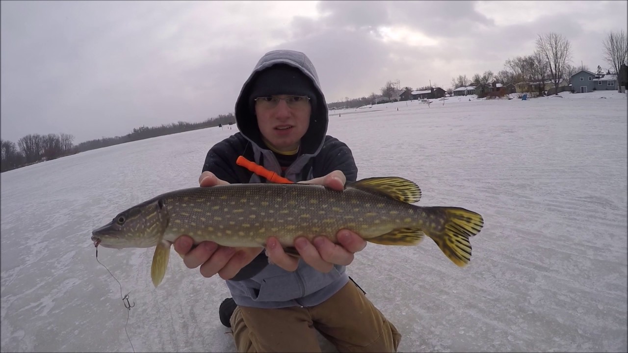 First Ice Pike - YouTube