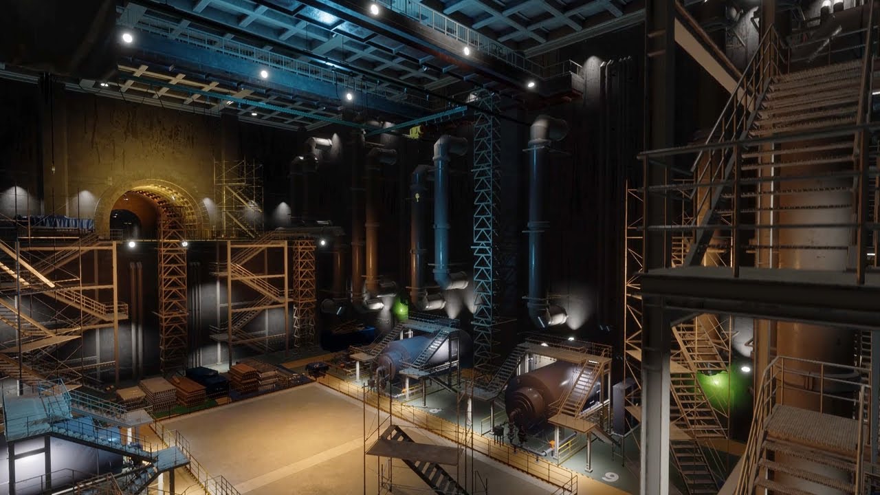Underground Facility 3D Asset (Unity) - YouTube