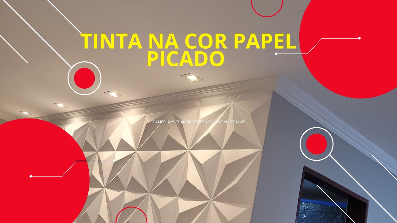 pintura na cor papel picado suvinil premium fosco. finalizando. - YouTube