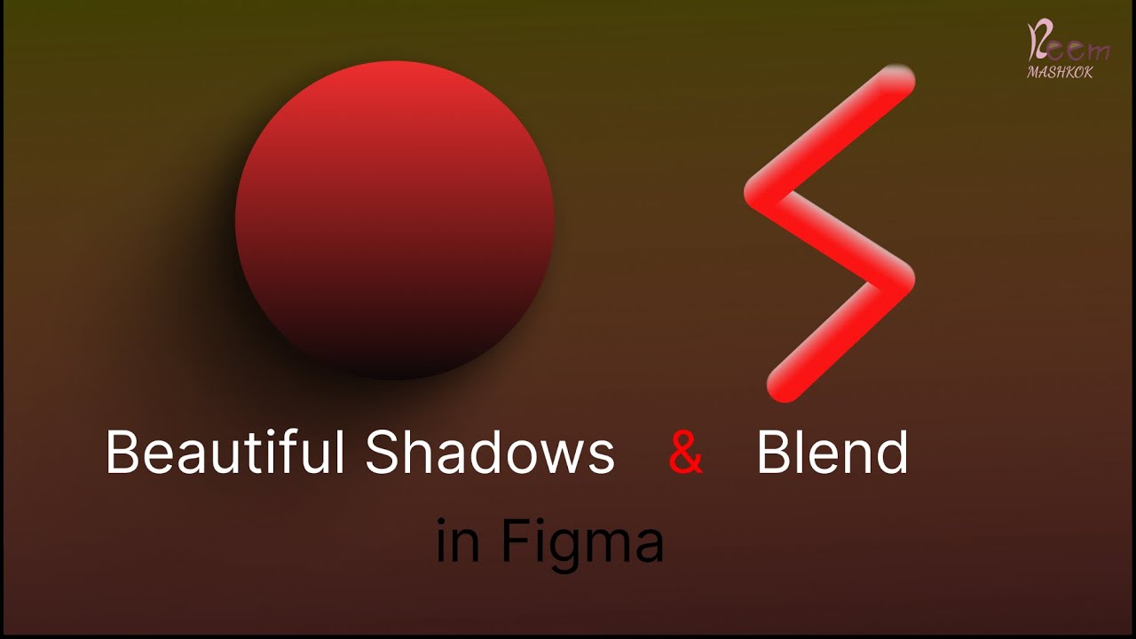 Beautiful Shadows and Blend in figma - YouTube