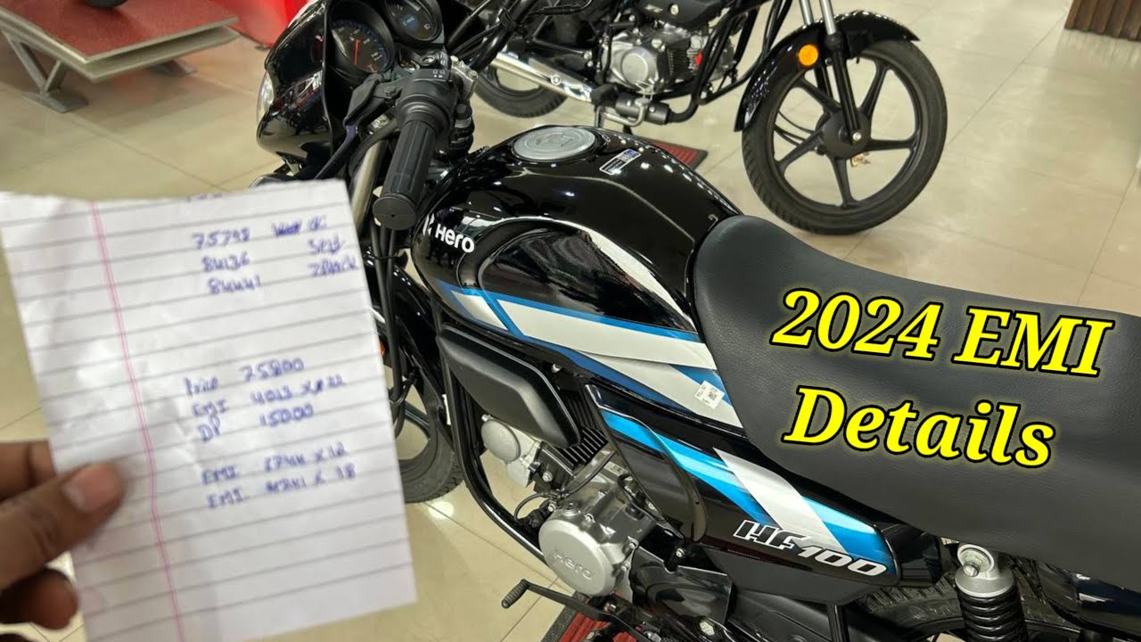 Hero HF Deluxe 2024 Model | Price and Document Detail | Down Payment 💰 ...