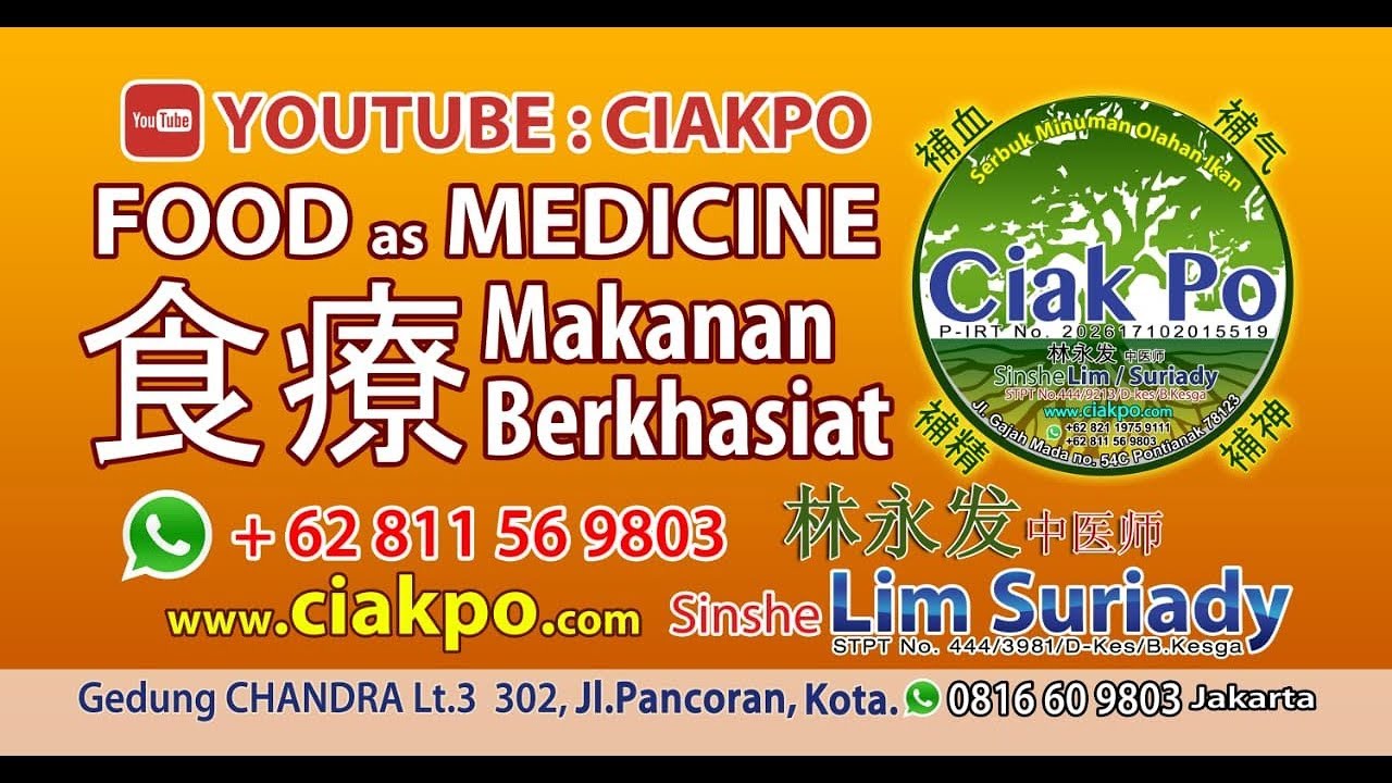 Ciakpo Nutrisi Alami Yang Menyehatkan Tubuh - YouTube