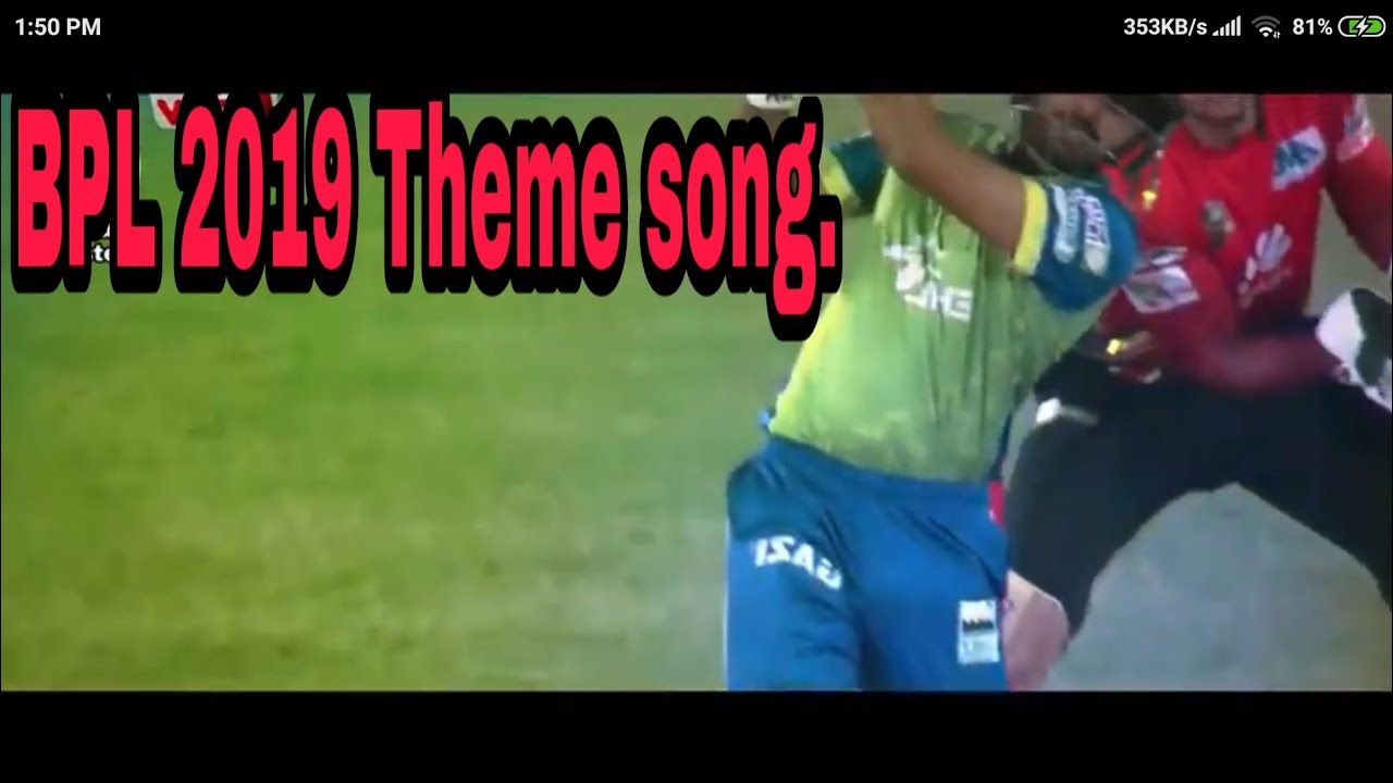 BPL 2019 Theme song. - YouTube