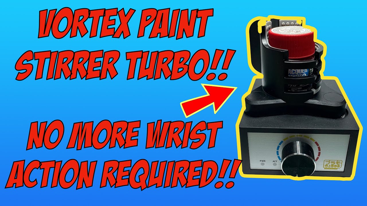 Vortex STIRRER TURBO - No More Shaking Your Paint!! | Review - YouTube