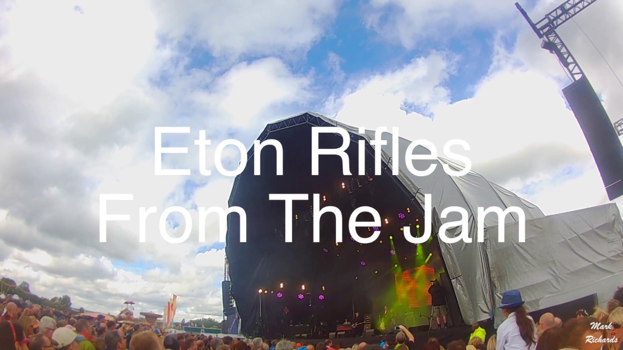 FROM THE JAM - Eton Rifles, Rock The Moor, Cookham 2017 - YouTube