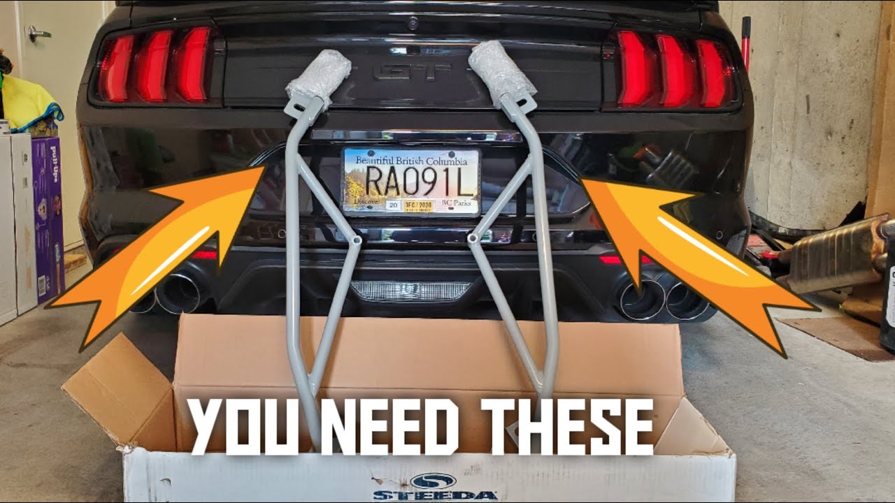 Installing Steeda IRS Subframe Braces On My 2019 Mustang GT **A MUST ...
