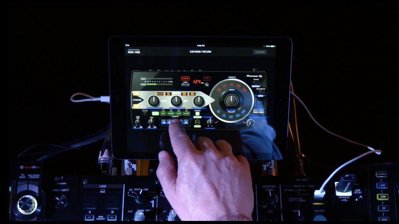 RMX-1000 App for iPad - YouTube