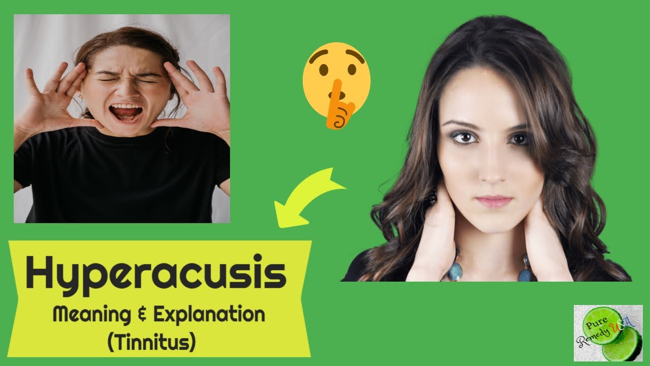 Hyperacusis Meaning & Explanation (Tinnitus) - YouTube