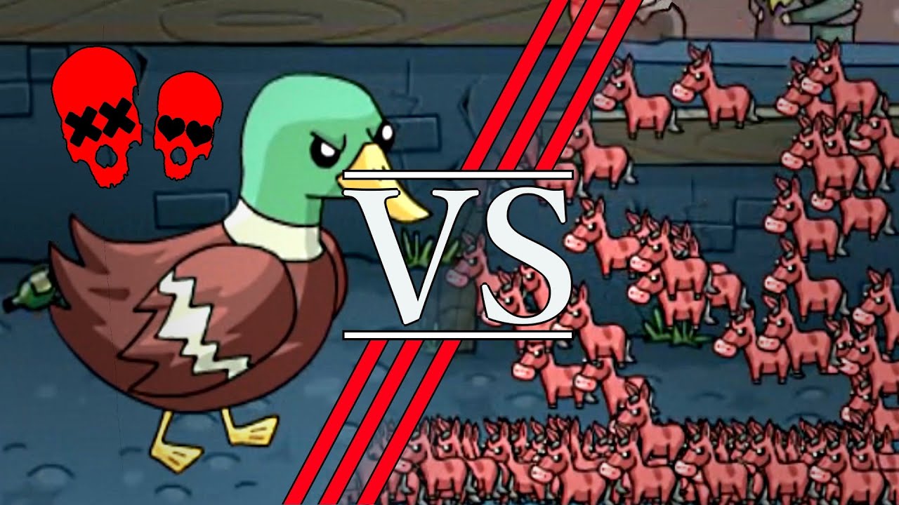 1 Horse-size Duck or 100 Duck-sized Horses? | Super Duck Punch - YouTube
