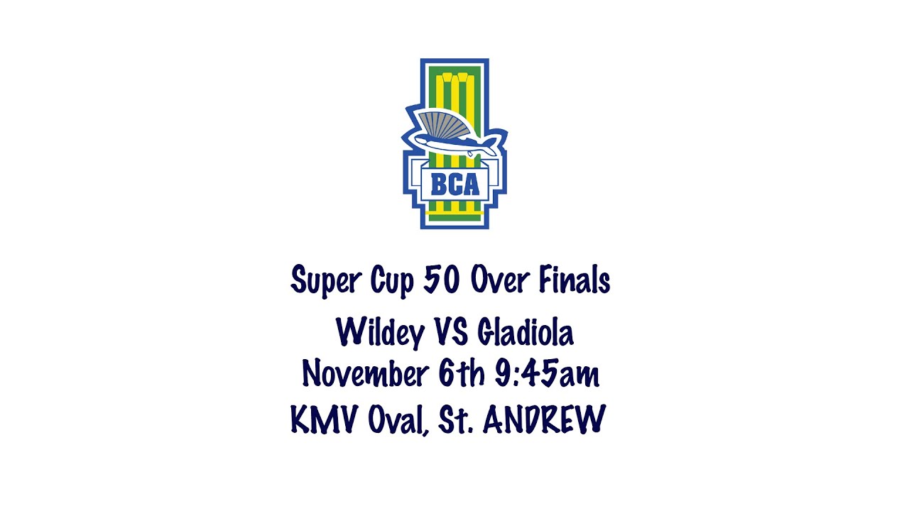 BCA Super Cup 50 Over Finals - YouTube