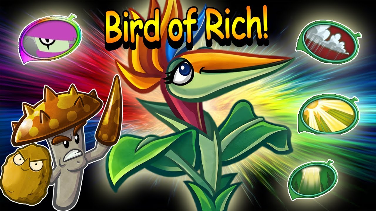 Bird of Paradise: The Key to a Wealthy Hand! PvZ Heroes - YouTube
