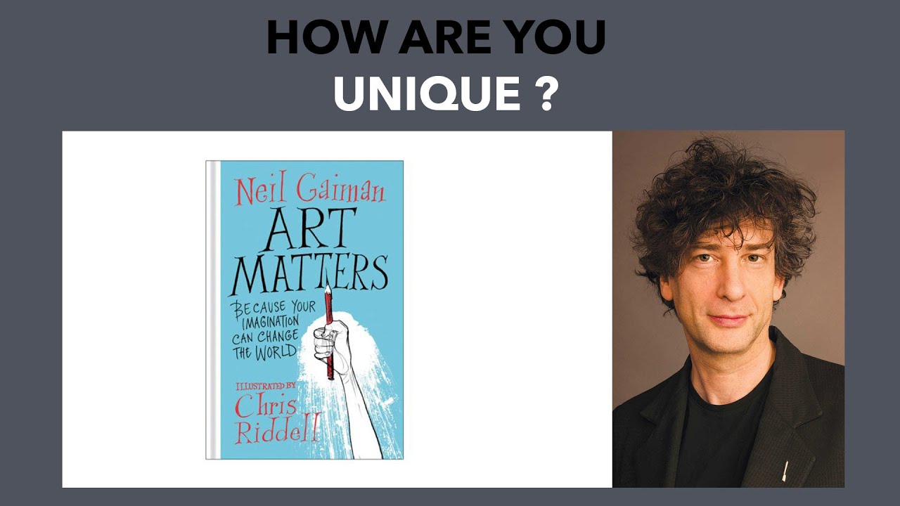 2 Key Takeaways from the book Art Matters by Neil Gaiman - YouTube