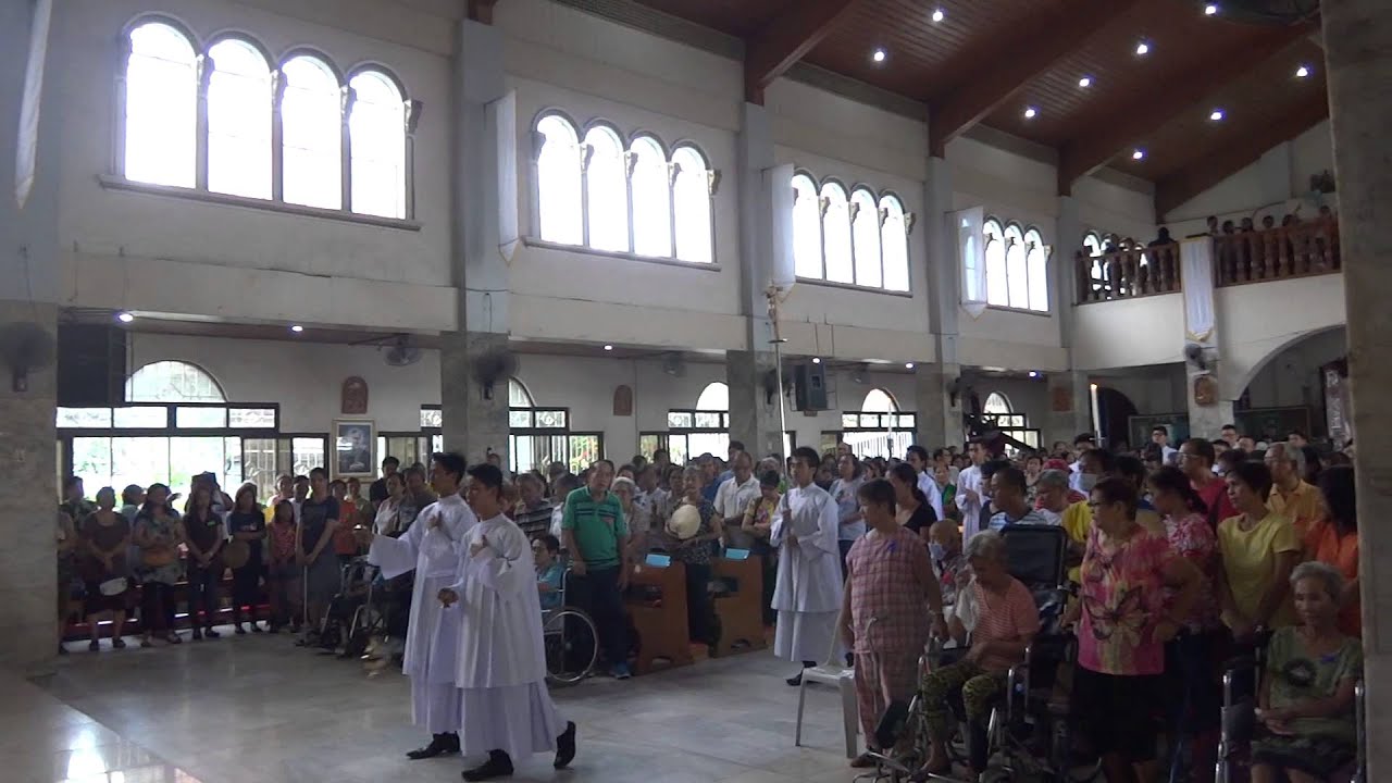SSP Healing Mass Fr. Joey Faller 2014 (entrance) - YouTube