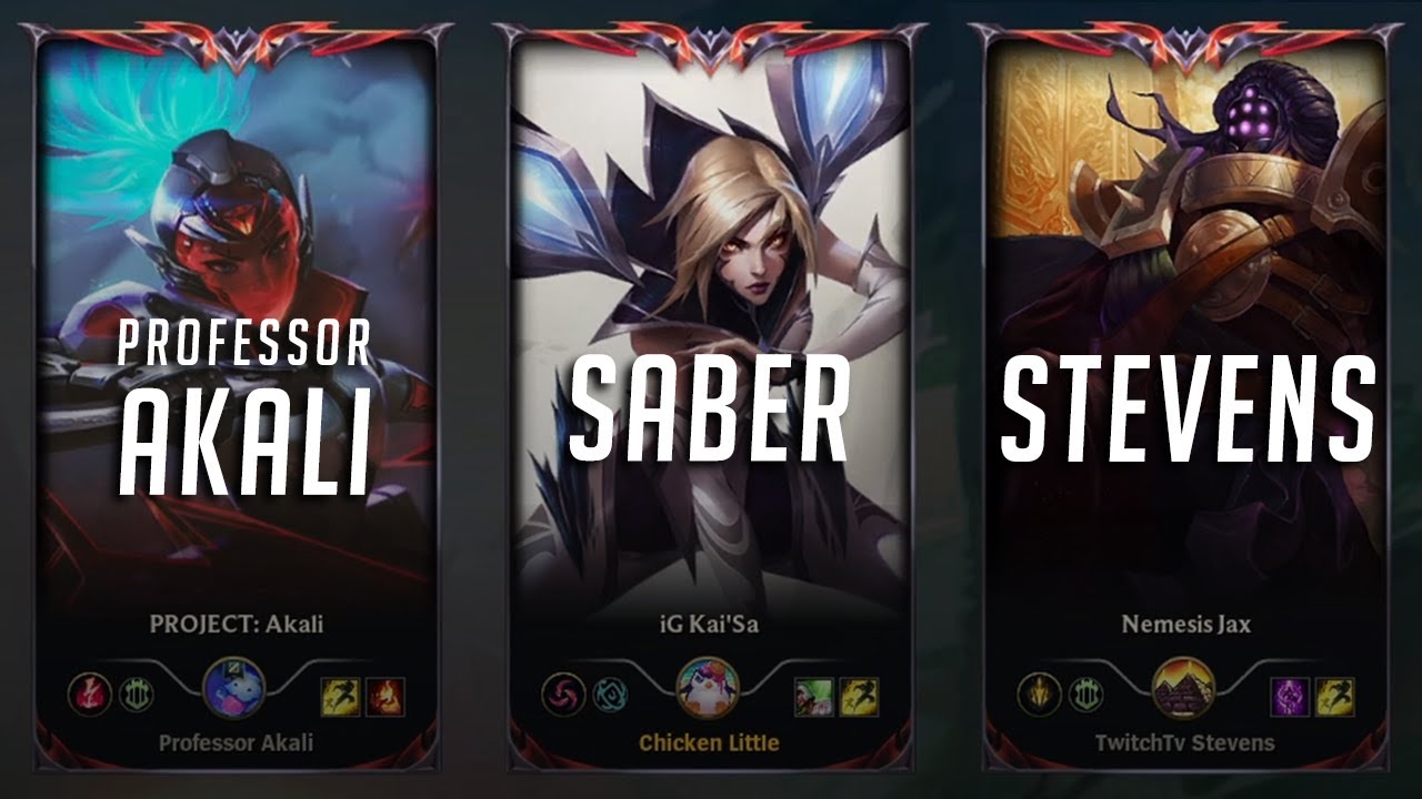 Saber finds Professor Akali in Ranked - YouTube