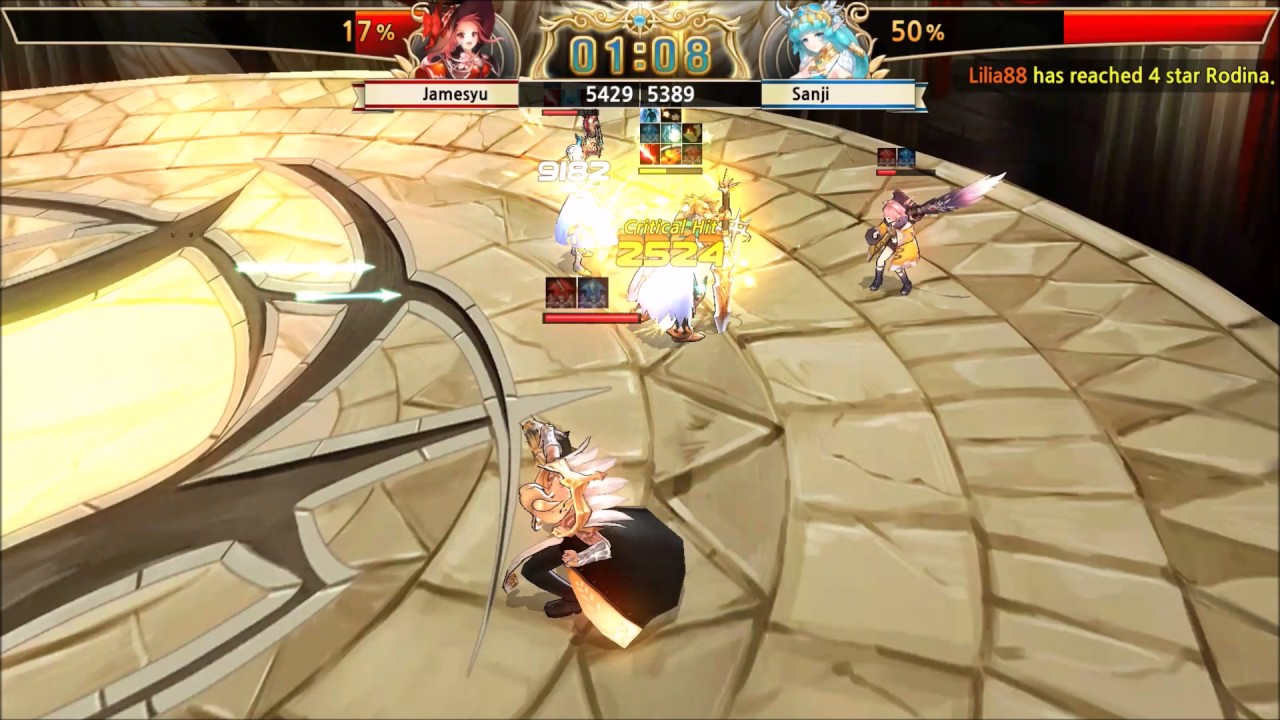 King's Raid Kasel Solo Arena by Jamesyu - YouTube