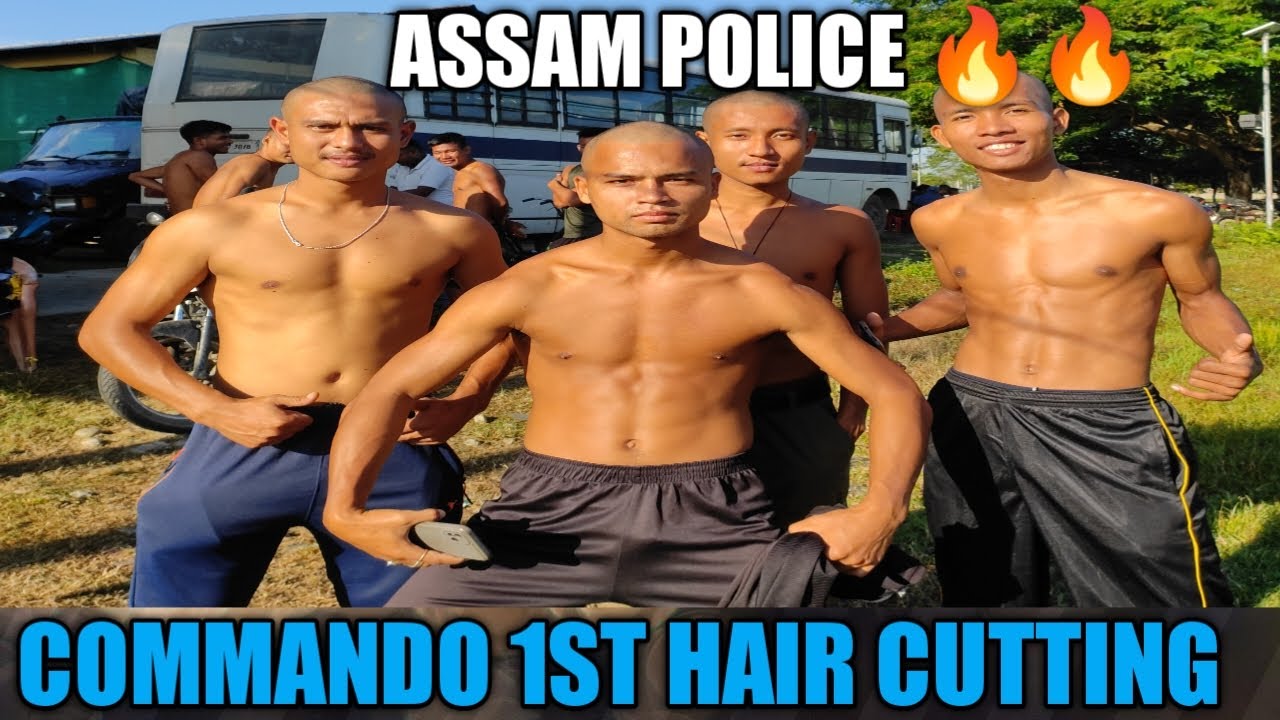 COMMANDO 1ST HAIR CUTTING VLOG VIDEO.. ASSAM POLICE 🔥🔥 JAI HIND 🇮🇳🇮🇳 ...