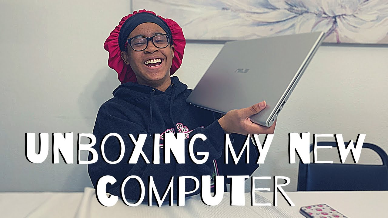 Unboxing my new computer that my parents just got me - YouTube