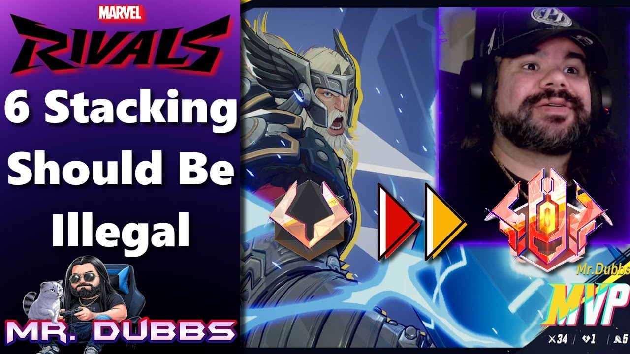 The 6 Stack Competitive Experience In Marvel Rivals | From 0 To Hero ...