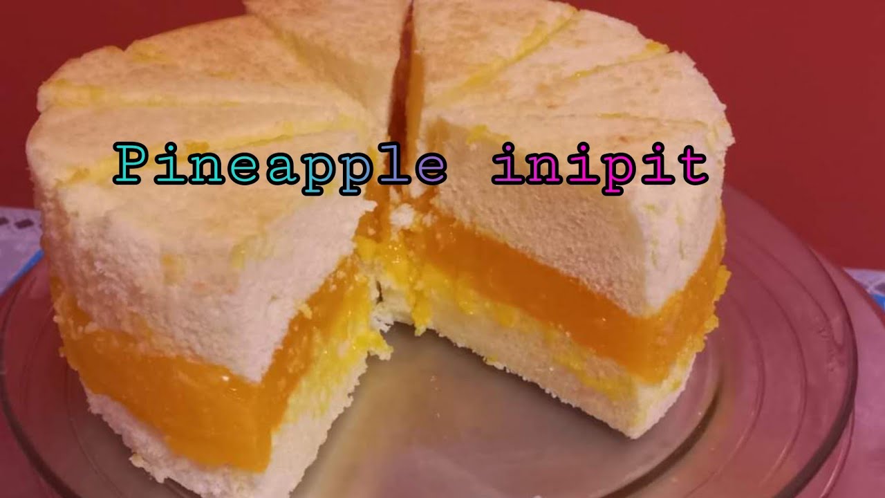 Pineapple inipit quick and easy, fluffy cake with smooth and creamy ...